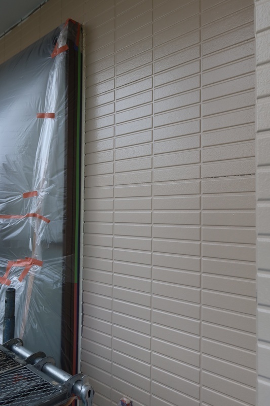 外壁塗装途中経過: The Digital Camera Diary