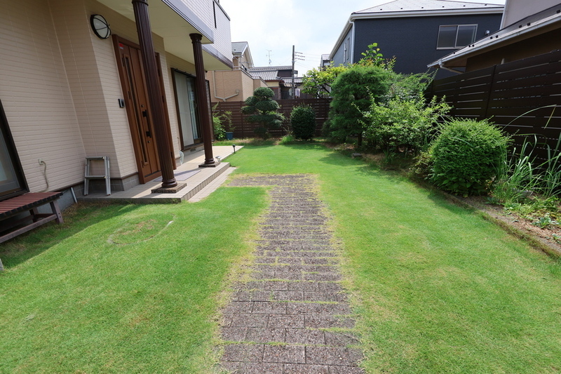 7月の芝刈り完了です。: The Digital Camera Diary